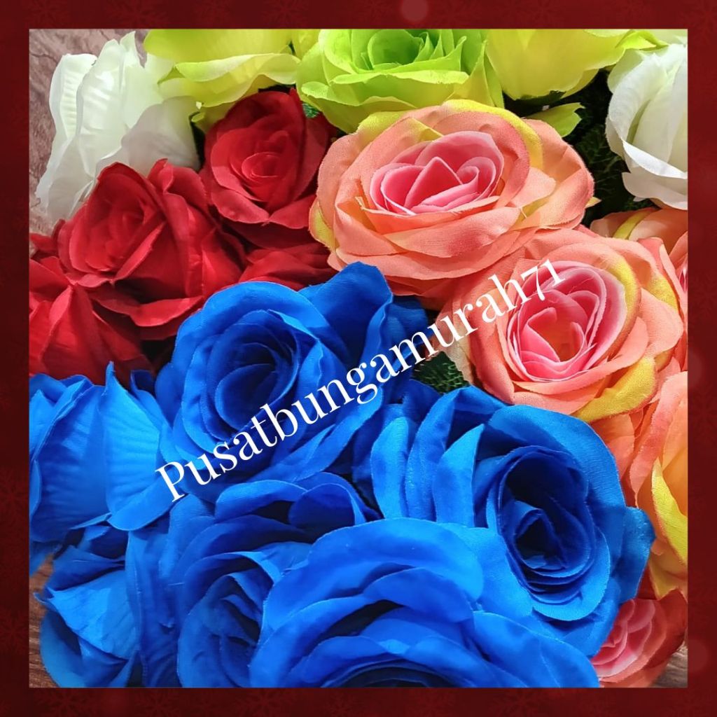 Jual Bunga Mawar Rose Jepang Cabang 6 / Ecer RJ6 | Shopee Indonesia