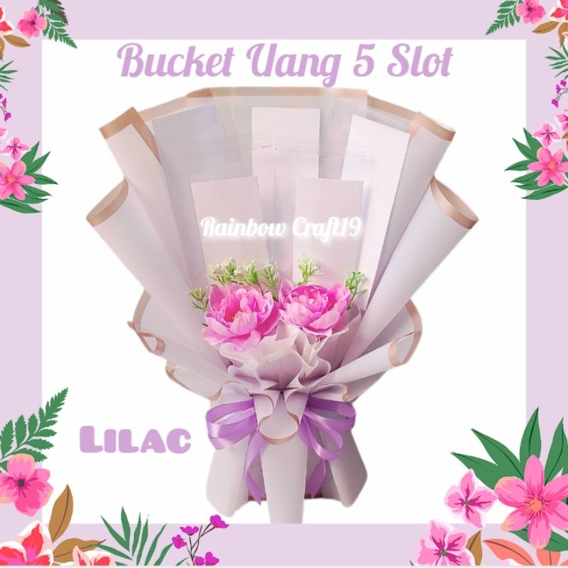Jual Rainbow - Bucket Uang 5 Lembar / Bucket Uang Kosong 5 Lembar ...