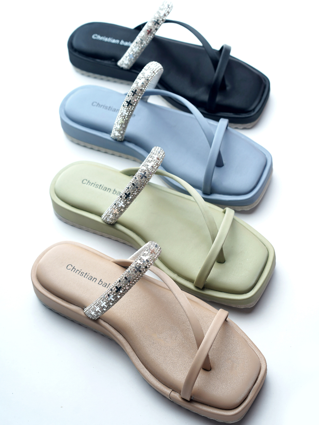 Jual Christian Bale JOCELYN Sandal Wanita MEWAH Cantik Selop Cewek ...