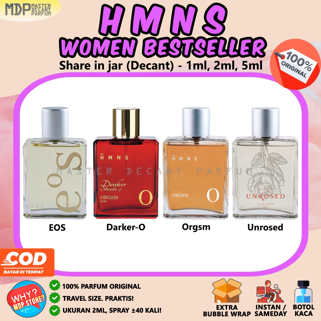 Jual (Share Decant) HMNS FOR WOMEN EDP Parfum 100% Original 1ml 2ml 5ml ...