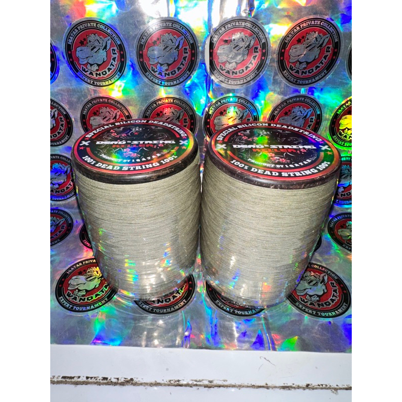 Jual Gelasan Senar MATI MATOT ABU 023 6000yard Klos Kayu DEADSTRING ...