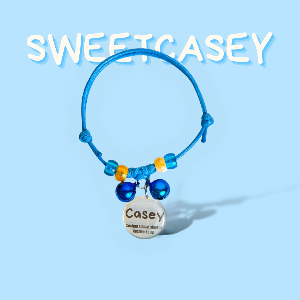 Jual KALUNG KUCING PANDORA GRATIS LIONTIN CUSTOM NAMA/ PANDORA CAT ...