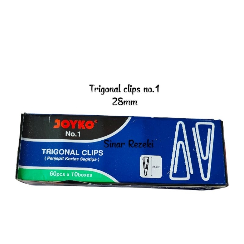Jual 10 kotak!! Trigonal clip/trigonal clip no.1/trigonal clip no.3 ...