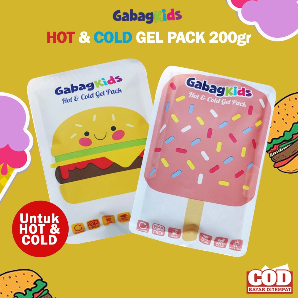 Jual RTG7 Ice Gel pack GABAG KIDS 2 gram kecil ice pack pendingin ...