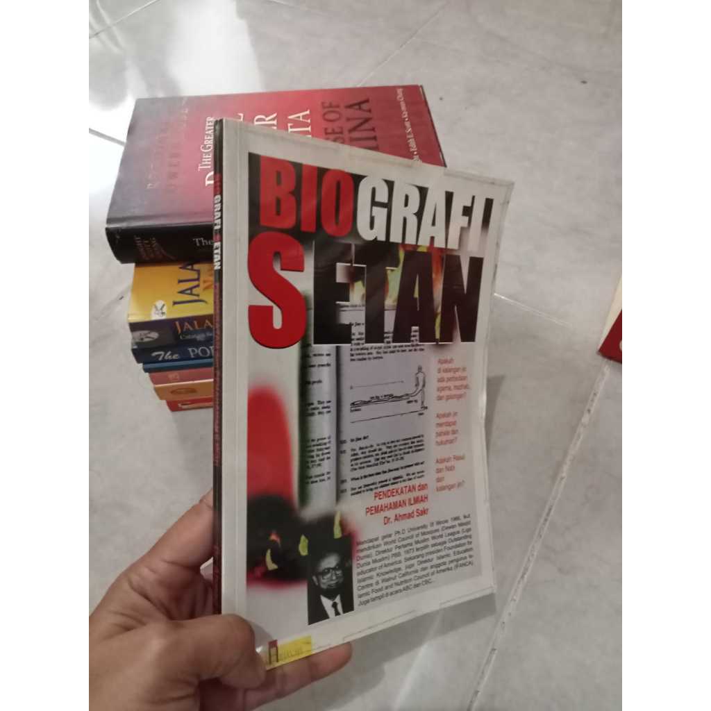 Jual Biografi Setan-Pendekatan Dan Pemahaman Ilmiah by Dr. Ahmad Sakr ...