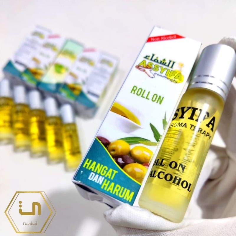 Jual minyak aromatherapy assyifa menthol lemon roll on -hanya di yazdad ...