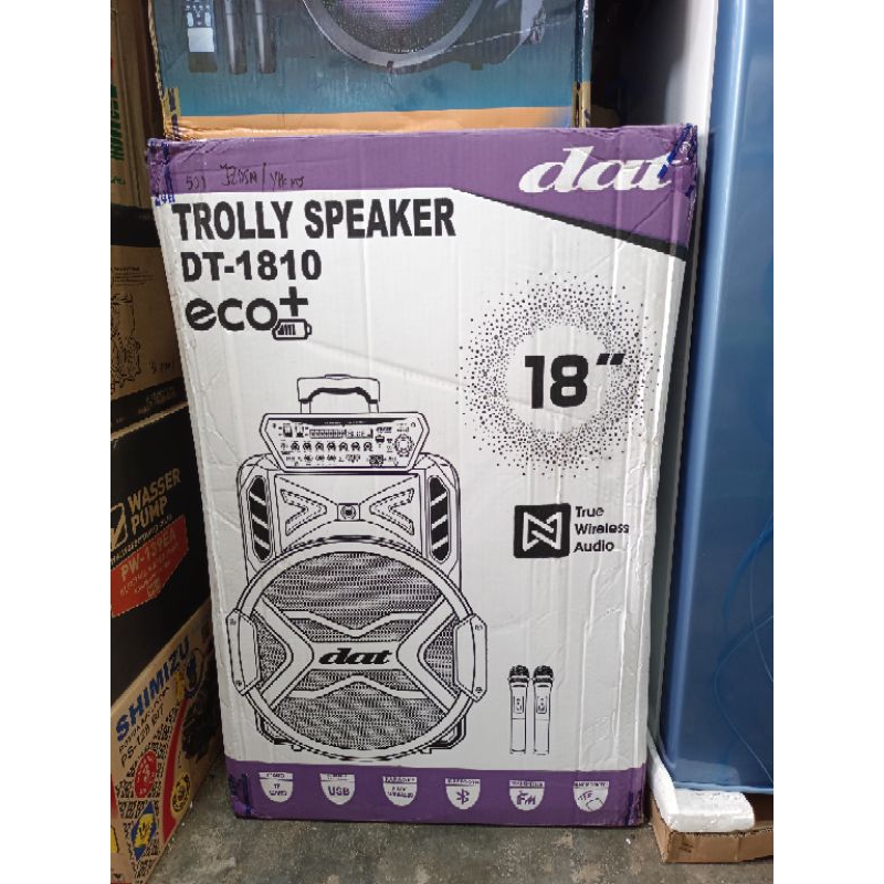 Jual SPEAKER DAT 1810 - SPEAKER TROLLEY DAT 18 INCH - SPEAKER BLUETOOTH ...