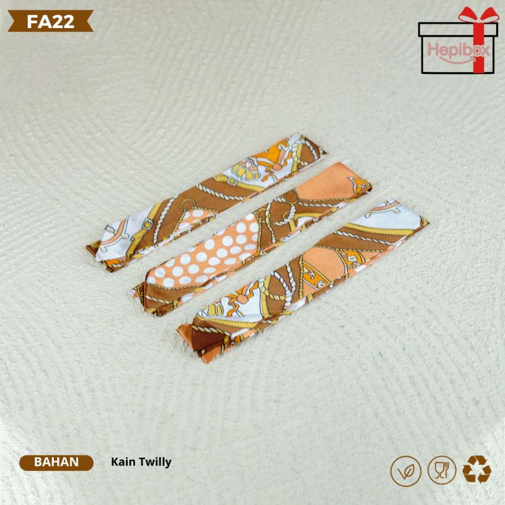 Jual Scraf Twilly / Syal Hiasan Untuk Tas / Scraf Tali Tas / Kain Scarf ...