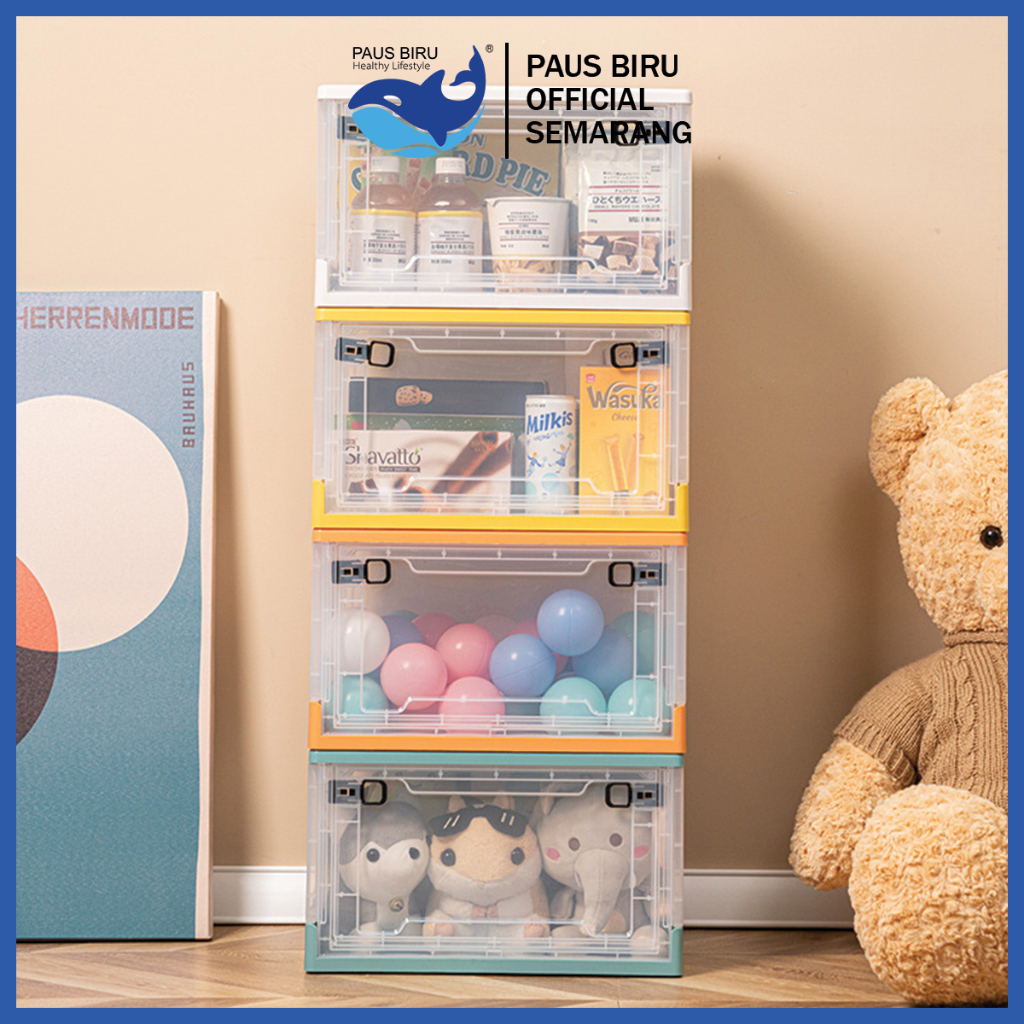 Jual Paus Biru - STORAGE BOX LIPAT | FOLDING CONTAINER BOX TEMPAT BAJU ...