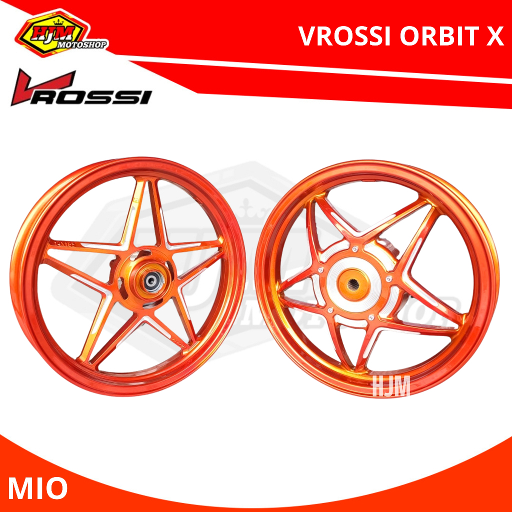 Jual VELG RACING VROSSI ORBIT X MIO LAMA / MIO SMILE / MIO J / MIO SOUL ...