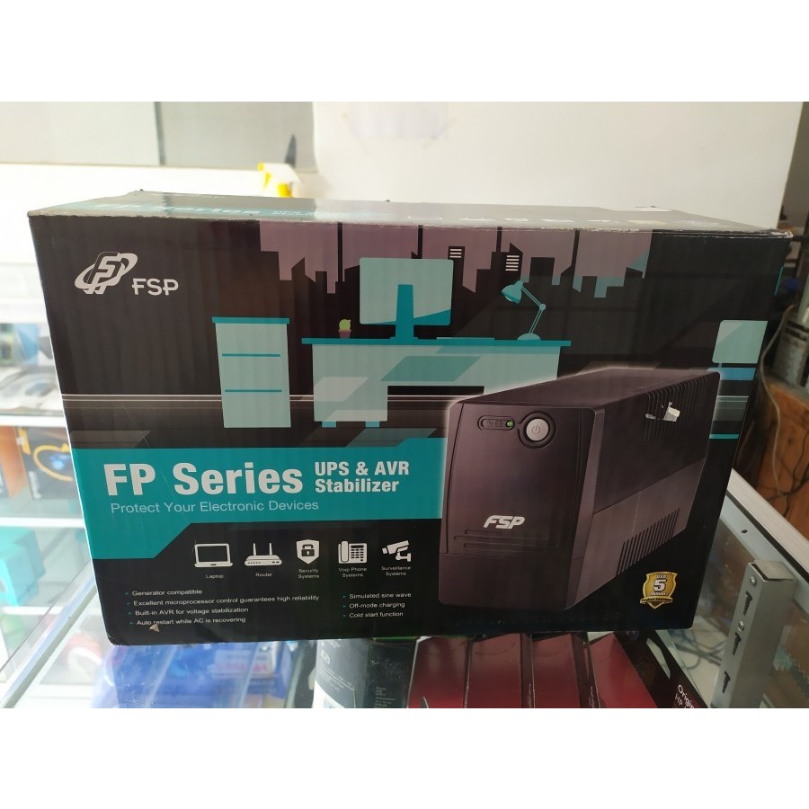 Jual UPS FSP FP600-600VA | Shopee Indonesia