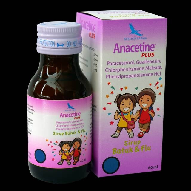 Jual Anacetine PLUS SIRUP 60 ML | Shopee Indonesia