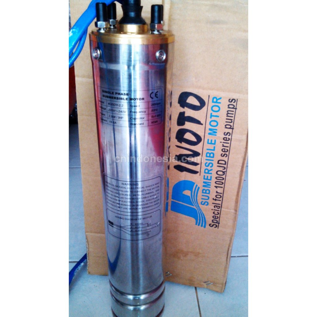 Jual INOTO Submersible Pump 3inch 1HP (MOTOR ONLY) | Shopee Indonesia