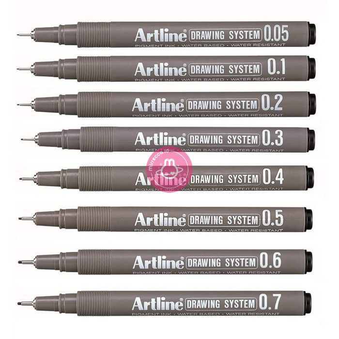 Jual PULPEN ARTLINE DRAWING SYSTEM BLACK INK EK-23 | Shopee Indonesia