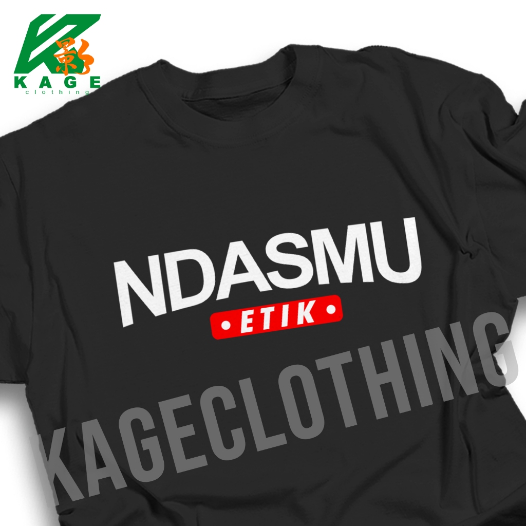 Jual Kaos PRABOWO NDASMU ETIK Tshirt baju distro cotton combed 30s ...