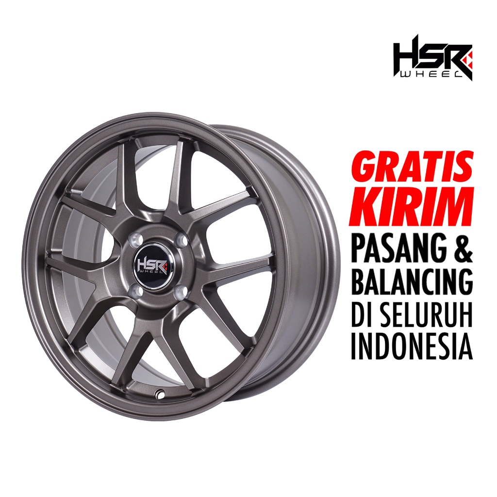 Jual Velg Mobil HYURA BOROKO 02 HSR R15X65 H4X100 ET42 SMBRZ | Shopee ...
