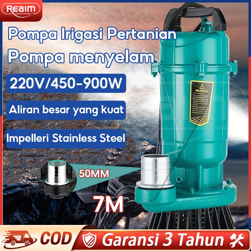 Jual Reaim Submersible Pompa Listrik Pembuangan limbah tipe 2 inci ...