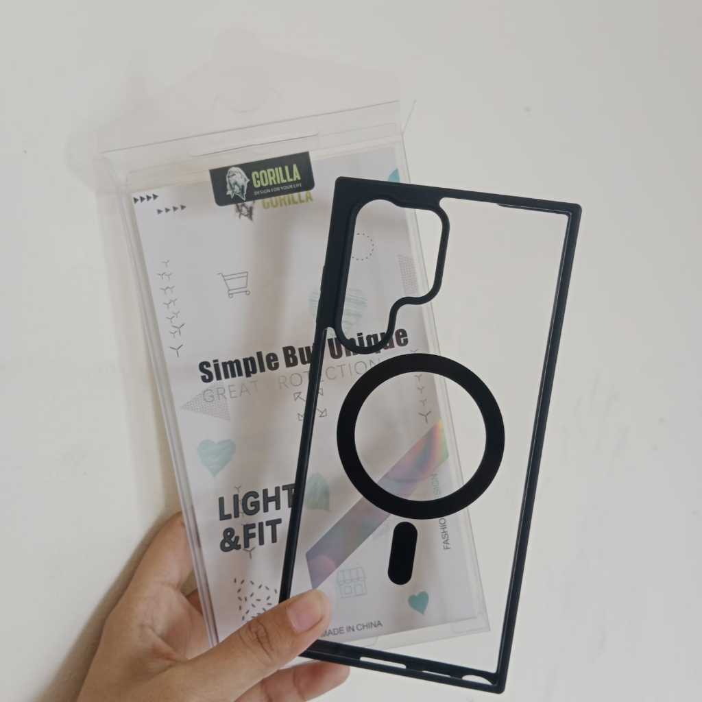 Jual ACC HP - CLEAR CASE ACRYLIC GORILLA MAGSAFE SAMSUNG S22+ S22 ULTRA ...