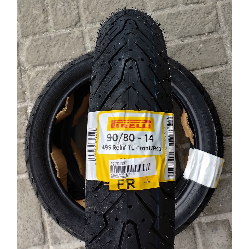 Jual Pirelli 90 80 - 14 Angel Scooter Ban Motor Matic tubeless vario ...