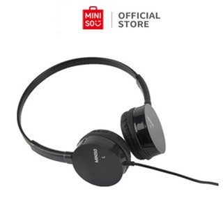 Jual MINISO Headphone Headset Earphone On Ear Headphone Bando berkabel ...