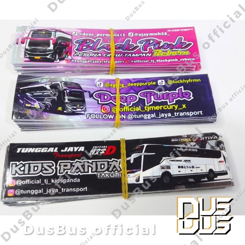 Jual stiker bus tunggal jaya | Shopee Indonesia