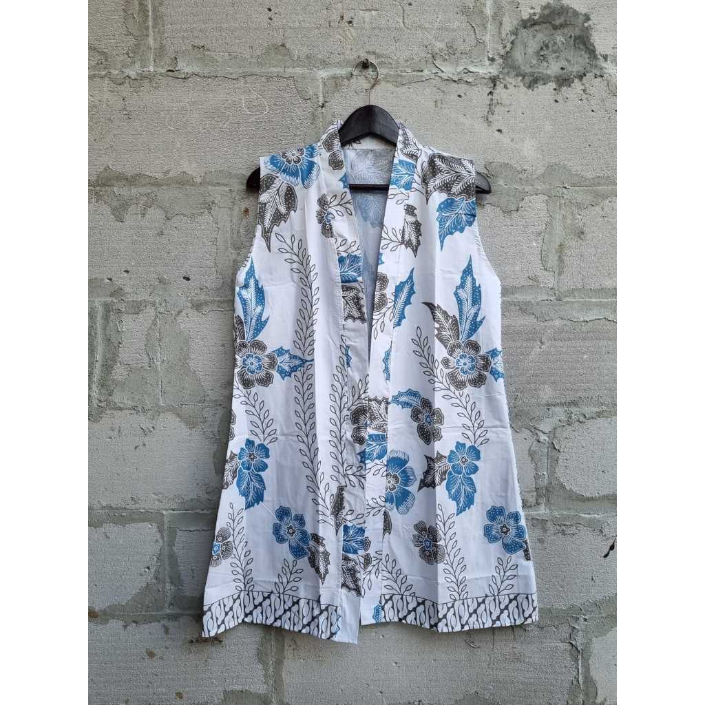 Jual Vest Outer Yukensi Batik Wanita | Shopee Indonesia