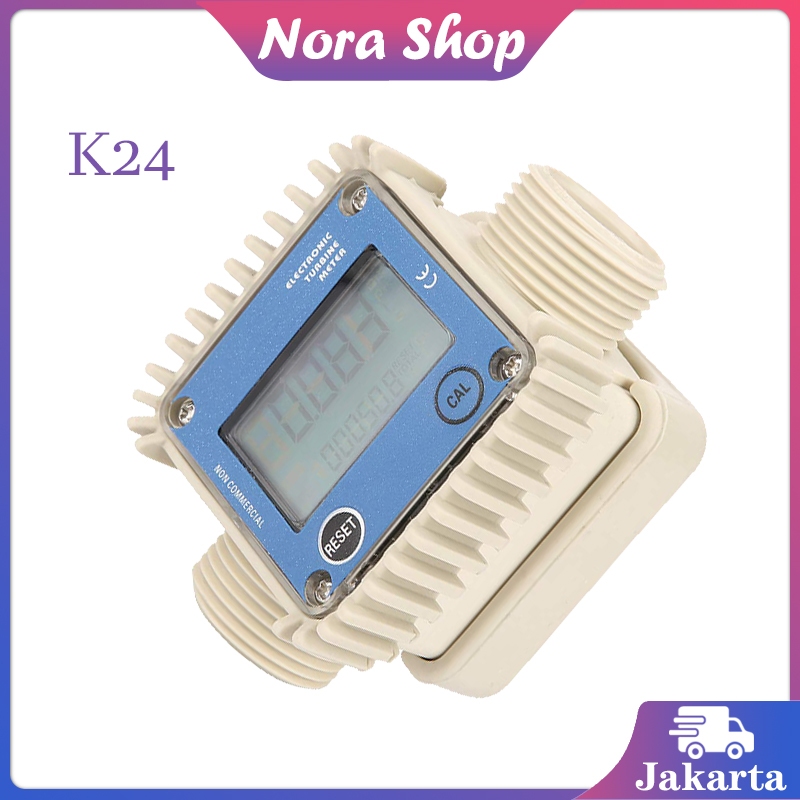 Jual K24 Flow Meter Digital Turbine Digital Flow Meter Turbin Display ...