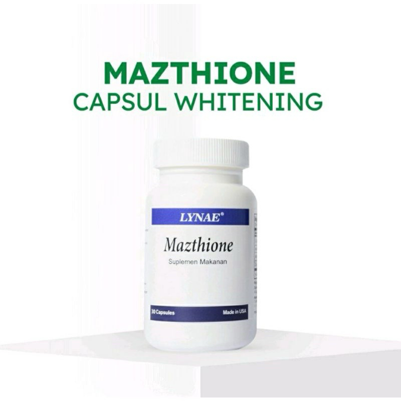 Jual Mazthione Capsul Whitening 100% Original | Shopee Indonesia