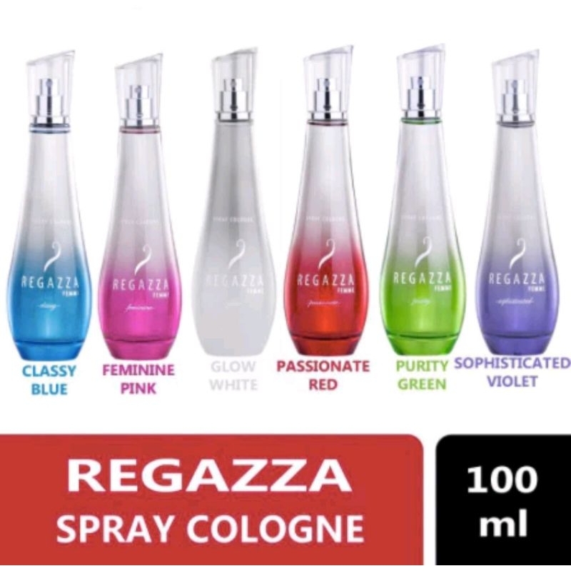 Jual Regazza Spray Cologne 100ml | Regazza Parfum 100ml | Shopee Indonesia