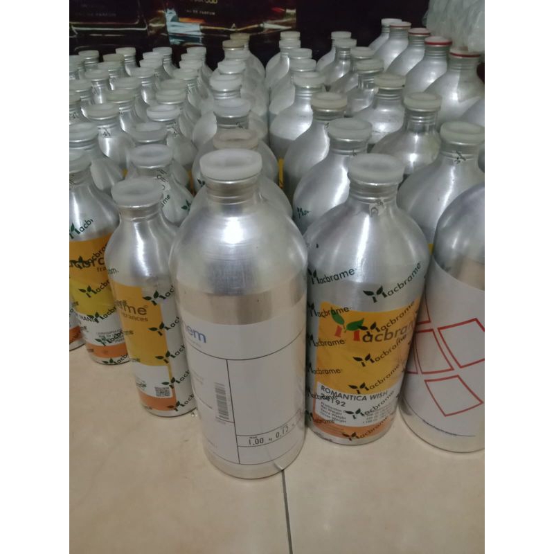 Jual Kaleng Alumininum Bekas Parfum//Kaleng Kosong Refill parfum 500g ...