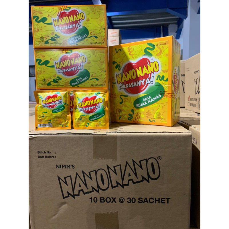 Jual Permen Manisan Nano Nano Rasa Rujak Nanas. | Shopee Indonesia