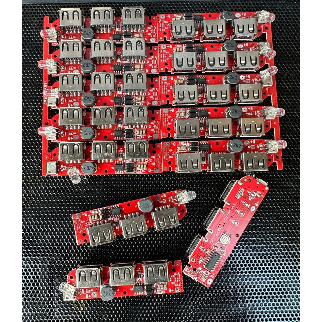 Jual Kit Module Modul Power Bank DC 5V 2A 3 Port USB Modul PB 3PORT ...