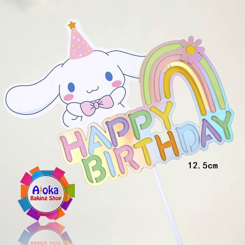 Jual Topper Cake Kertas Tema Cinamonroll / Hiasan Kue Ulang Tahun ...