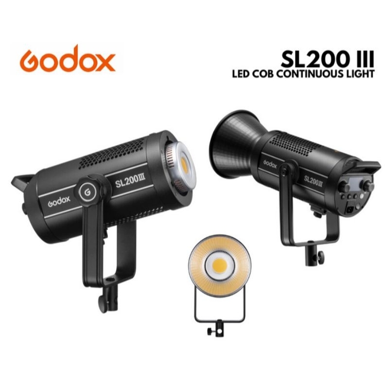Jual GODOX SL200 III LED Video Light SL200III SL200 III Lighting Studio ...