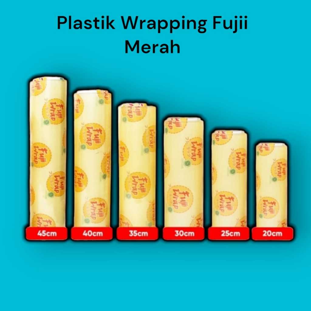 Jual Plastik Wrapping / Cling Wrap / Food Wrapping Merk FUJII MERAH ...