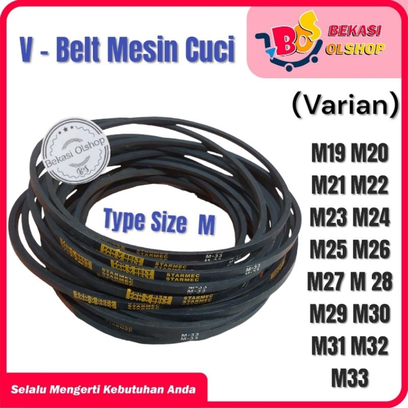 Jual VANBELT MULTI MESIN CUCI TYPE M M19 M20 M21 M22 M23 M24 M25 M26 M27 M28 M29 M30 M31 M32 M33 ...
