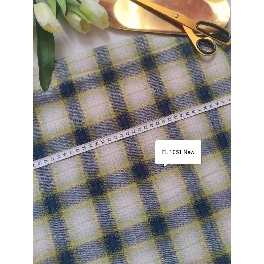 Jual 1-50 motif Kain flanel bahan kotak katun yarndyed harga per 0 ...