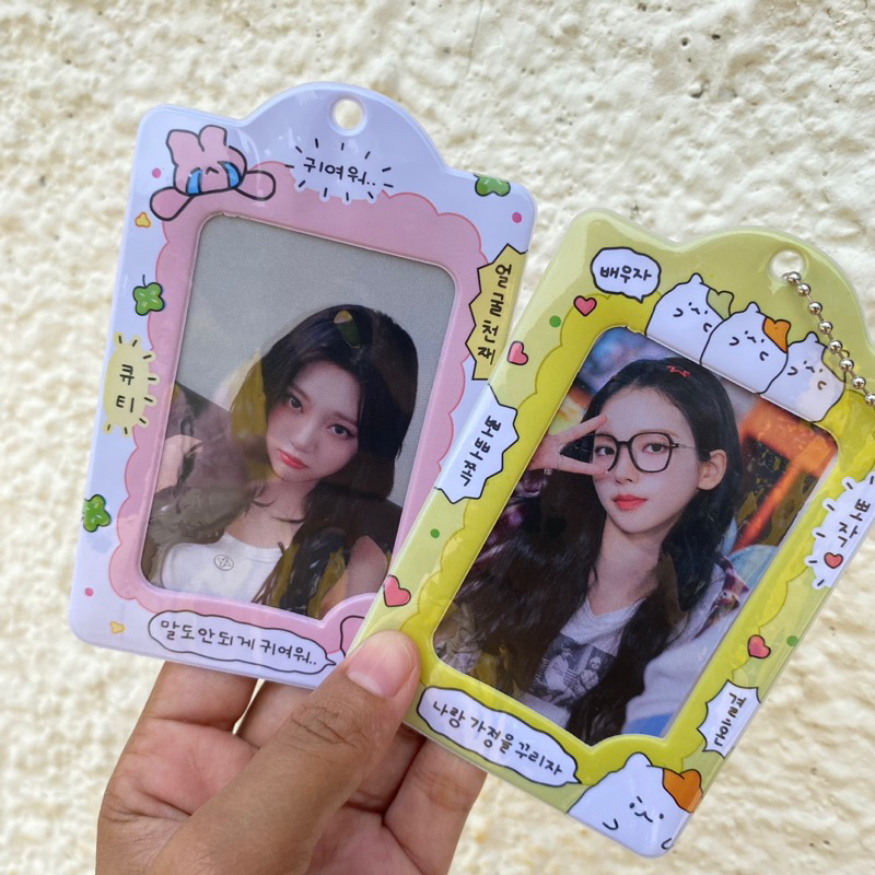 Jual PHOTOCARD HOLDER LUCU/ ID CARD HOLDER LUCU | Shopee Indonesia