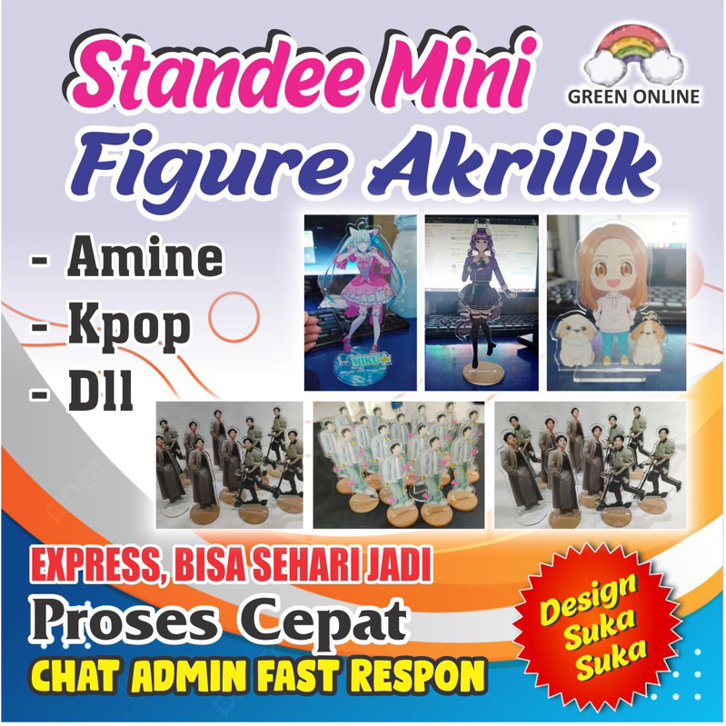 Jual CUSTOM ACTION FIGURE | STANDEE MINI | STANDEE ACRILYC | STANDEE ...