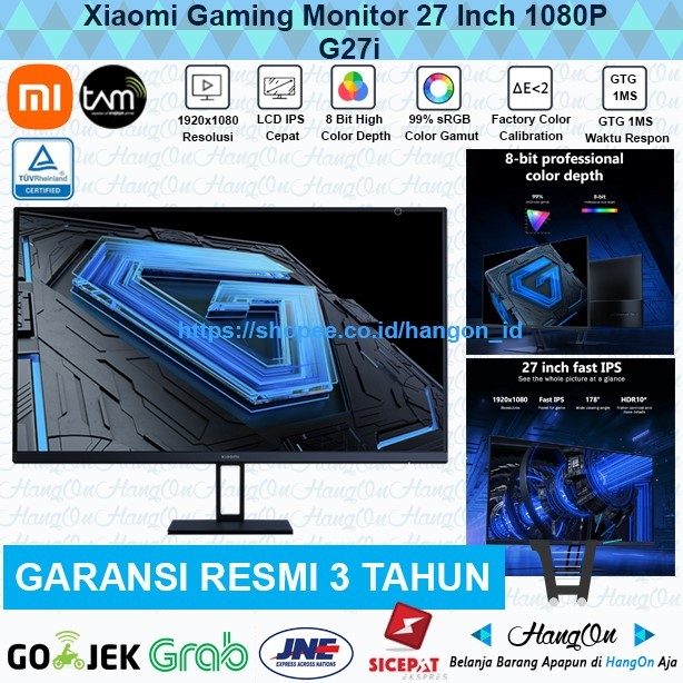 Jual Xiaomi Mi Monitor Gaming G27i 27 Inch Full HD 1080P 165Hz IPS FHD ...