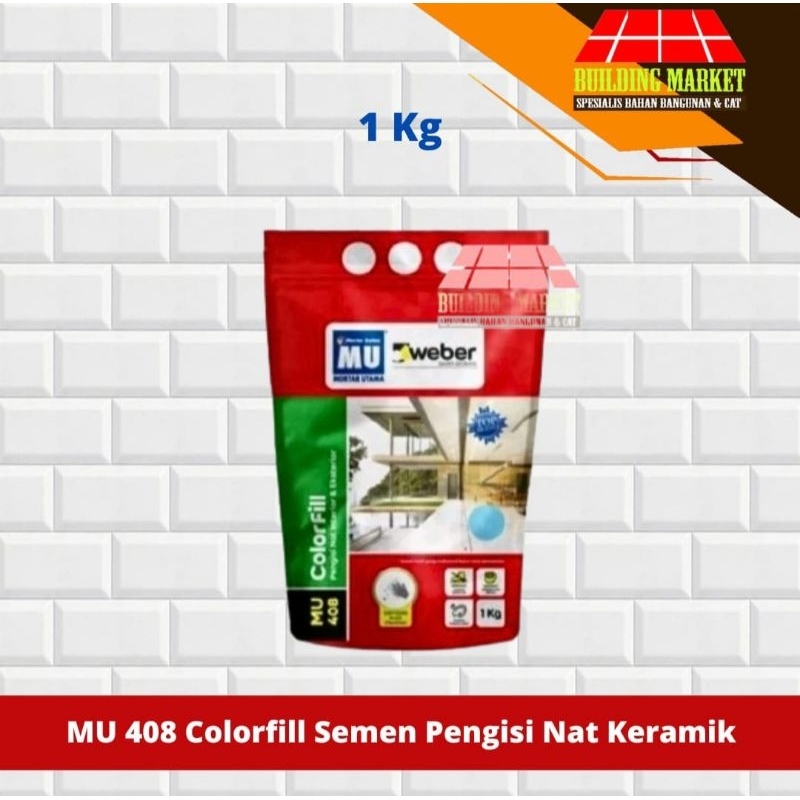 Jual Semen Warna Pengisi Nat Keramik MU 408 Colorfill Tile Grout 1 Kg ...