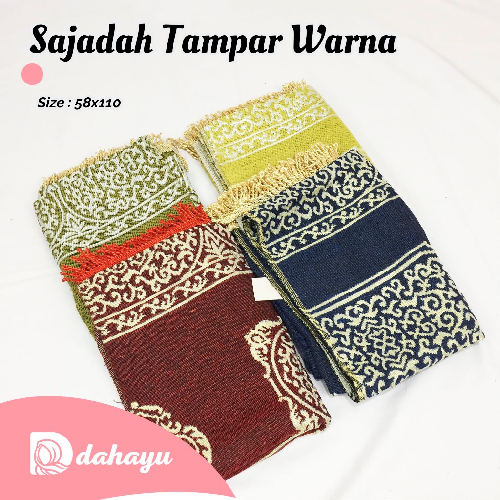 Jual Sajadah Tampar Warna Perlengkapan Sholat | Shopee Indonesia