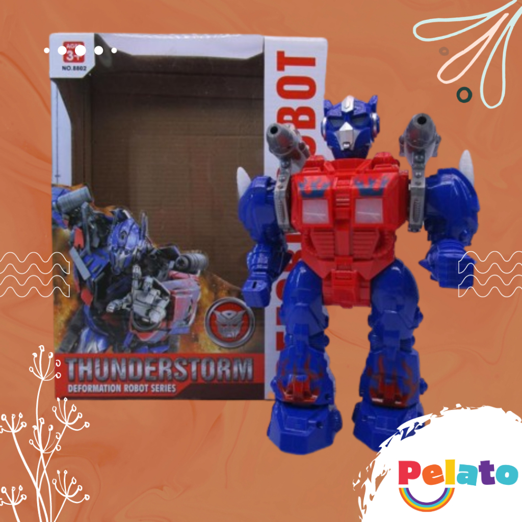 Jual ROBOT BO DOS THUNDERSTRORM (8802) | Shopee Indonesia
