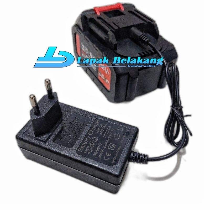 Jual Charger Impact Wrench 18v 21v 48v 88v Cas bor baterai impact ...