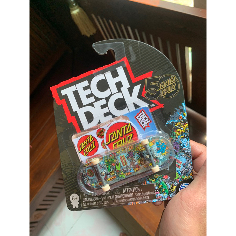 Jual TECH DECK - SANTA CRUZ 50TH (Kevin Braun) - ULTRA RARE | Shopee ...