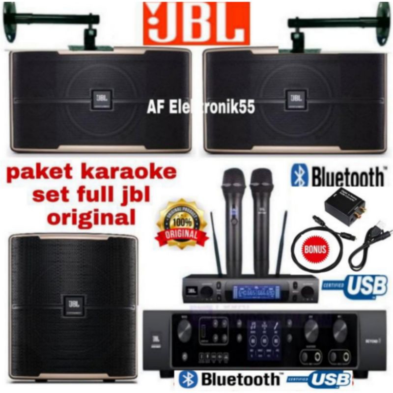 Jual Paket Sound System Karaoke Set Full JBL Original | Shopee Indonesia