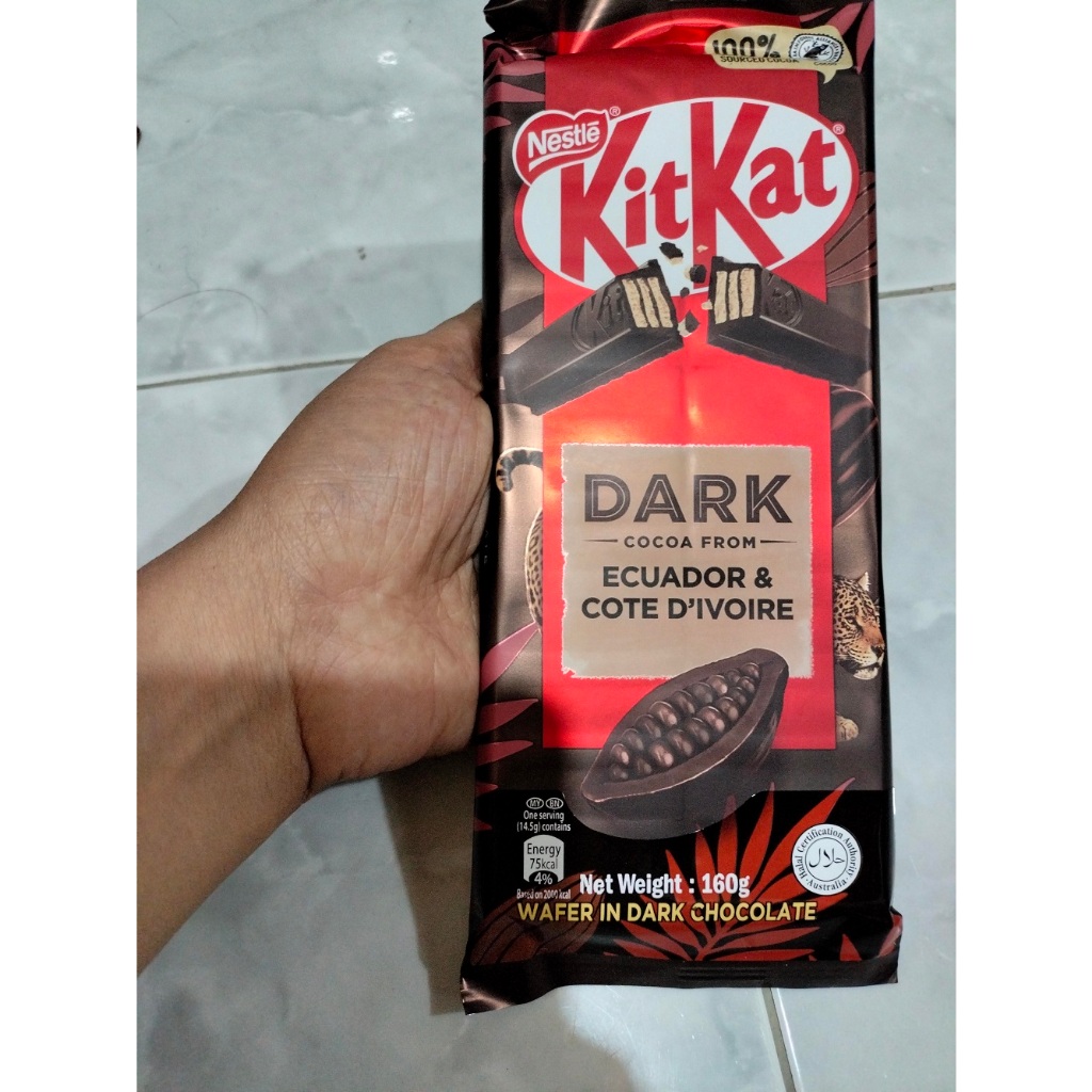Jual Kit Kat Dark Chocolate - Milk Chocolate - Dark Chocolate | Shopee ...