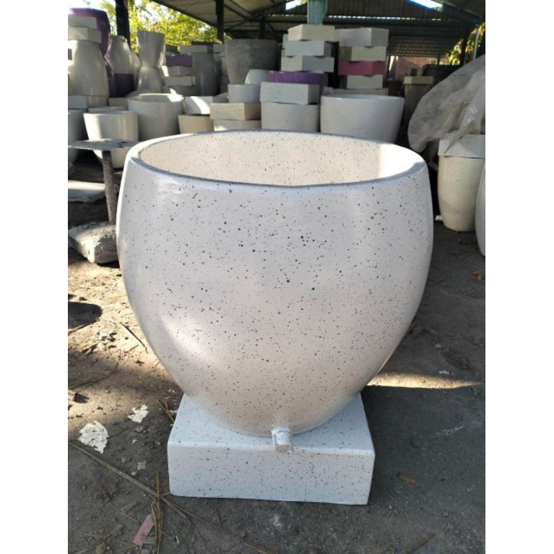 Jual bak mandi model terasso gentong type new traso minimalis | Shopee ...