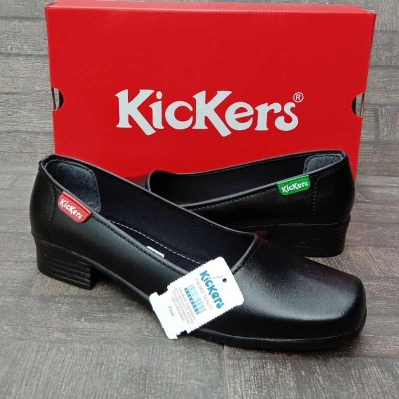 Jual PROMO SEPATU TERLARIS DISKON Pantofel Wanita Hak 3 Cm Hitam ...