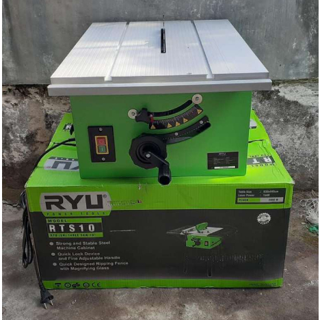 Jual RYU RTS10 Mesin Table Saw Kayu 10inch (Meja gergaji potong kayu ...